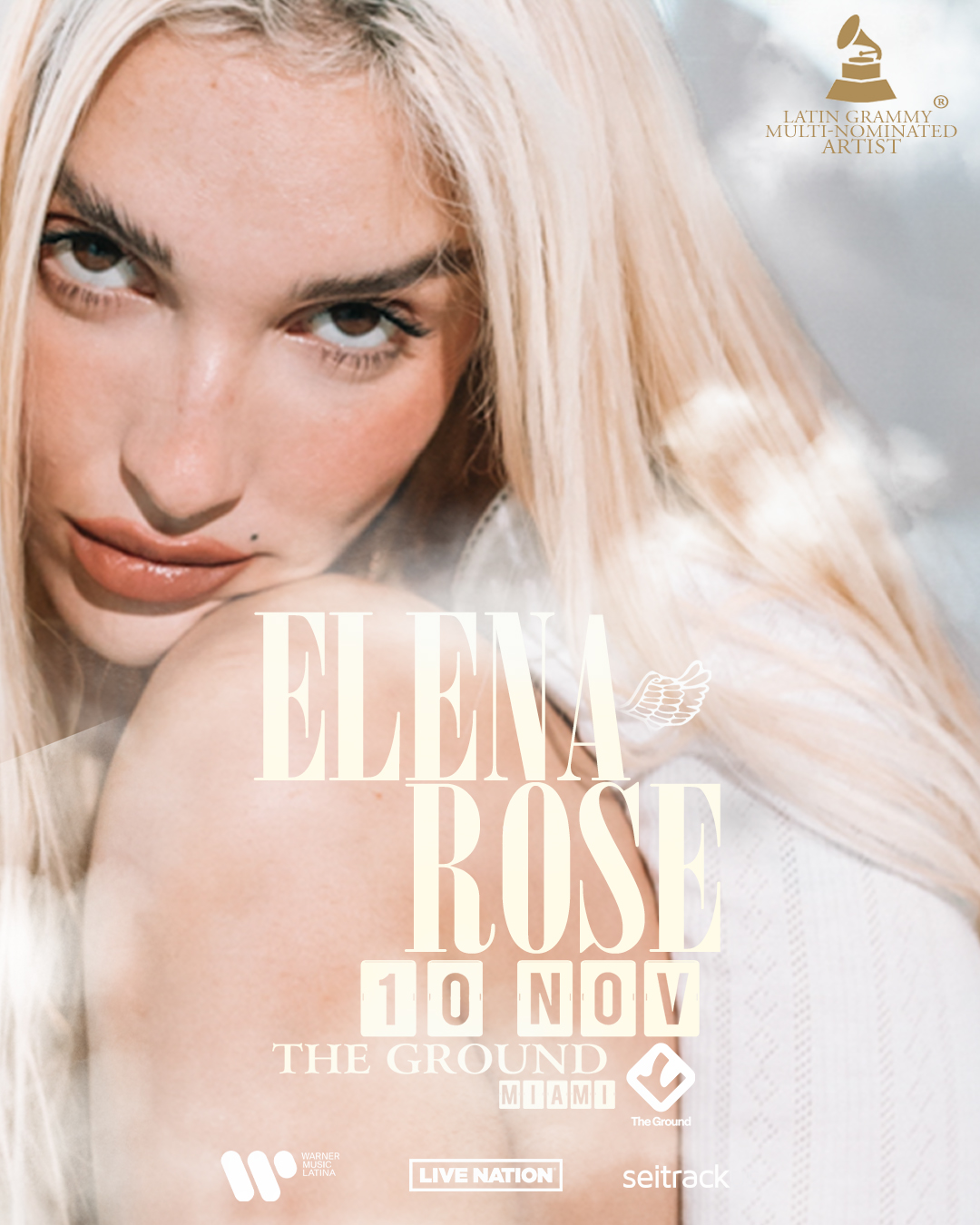 ELENA ROSE ANNOUNCES MIAMI CONCERT DATE, FOLLOWING HER NOMINATIONS TO ...
