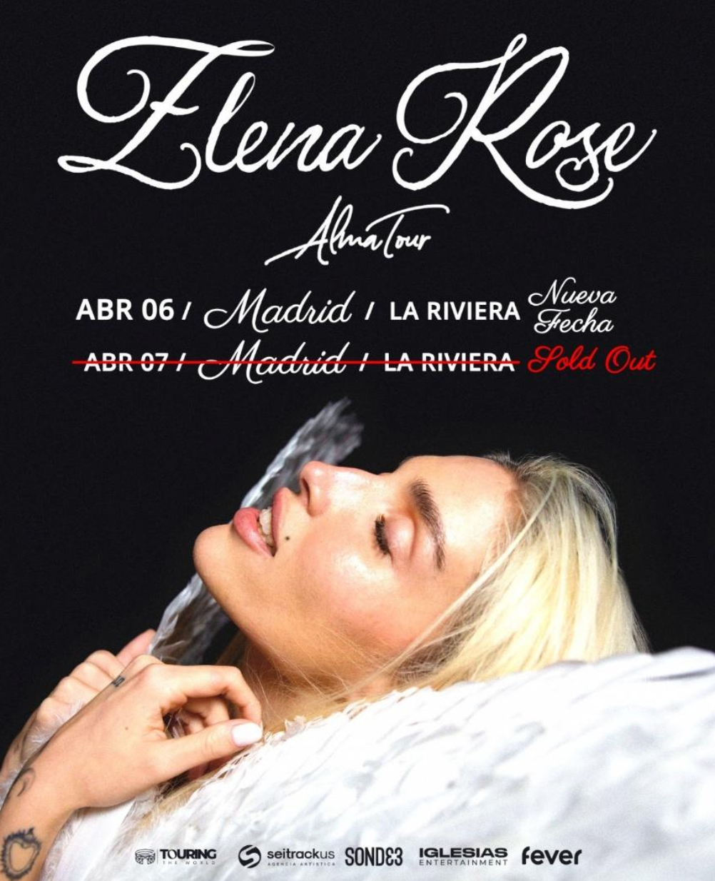 ELENA ROSE SELLS OUT MADRID IN 48 HOURS AND ANNOUNCES AN ADDITIONAL ...